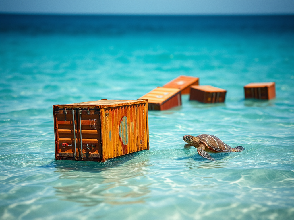 🌊 Lost Shipping Containers: A Hidden Threat to Our Oceans! 🌍🚢 – Glottis ...