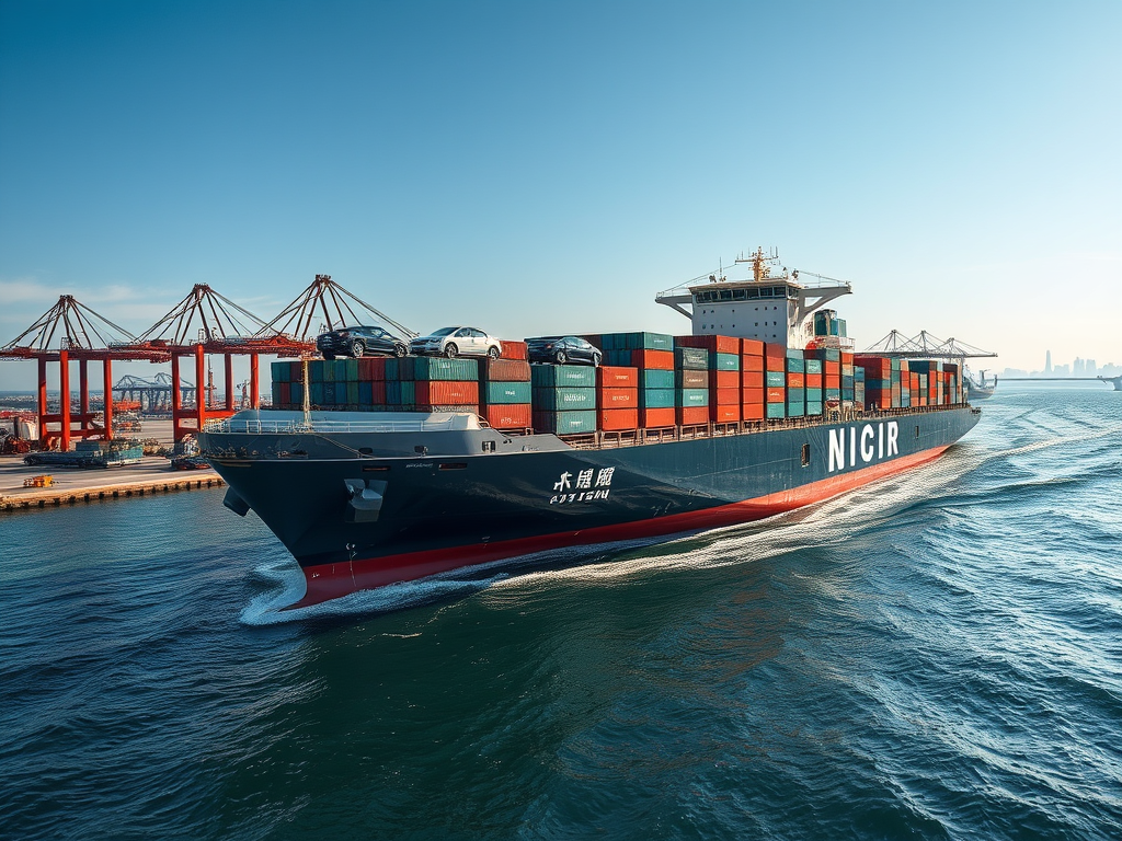 China’s New Ro-Ro Shipping Service to Africa – Glottis Limited