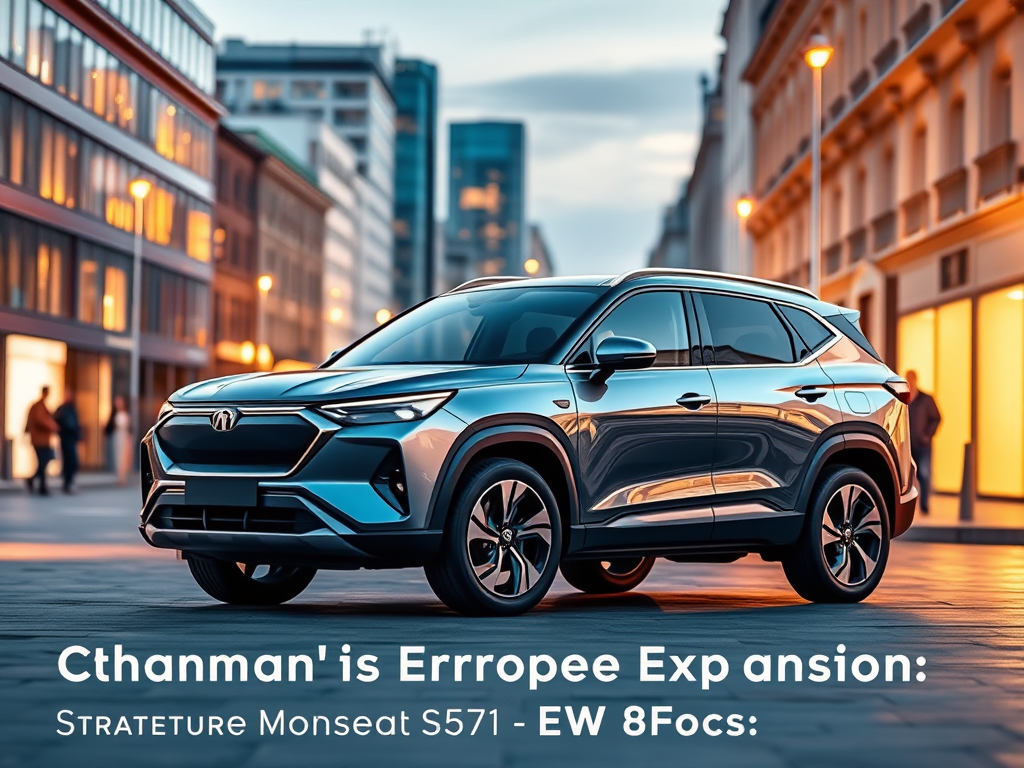 Changan’s European Expansion: Strategic Moves and EV Focus – Glottis ...