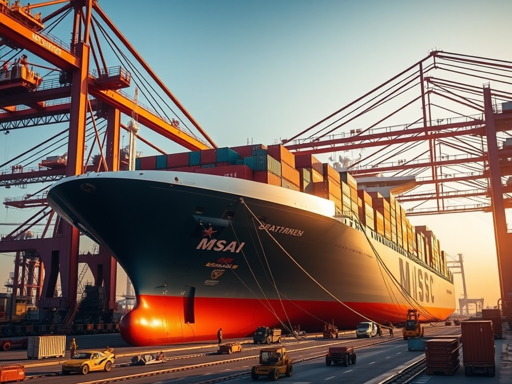 MSC Expands Fleet: 6 New Ultra-Large Vessels Ordered – Glottis Limited