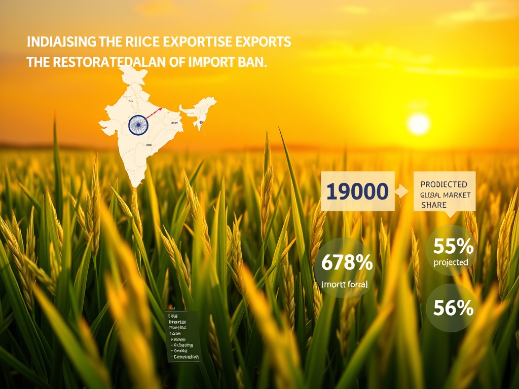 India’s Rice Exports Surge as Import Ban Lifted – Glottis Limited
