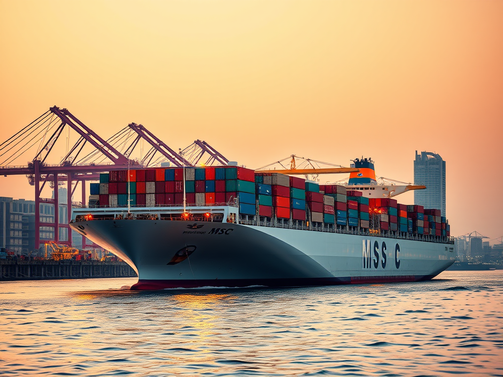 MSC Converts Vessels to Indian Flag During Maritime Week – Glottis Limited
