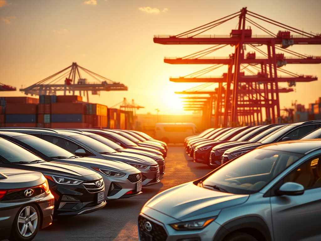 South Korea’s Used Car Exports Surge 35% in August 2025 – Glottis Limited